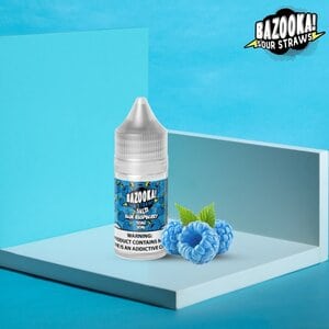 Blue Raspberry SaltNic By Bazooka Sour Straws | Si Omar Vape Store ...