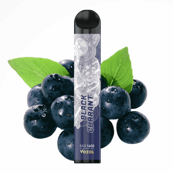 Black Currant By VOZOL Bar 1600 Puffs Disposable Pod | Si Omar Vape ...