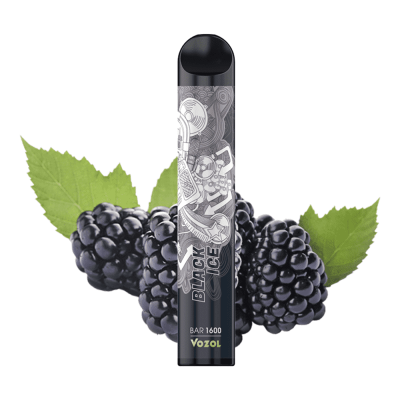 Black Mint By VOZOL Bar 1600 Puffs Disposable Pod | Si Omar Vape Store