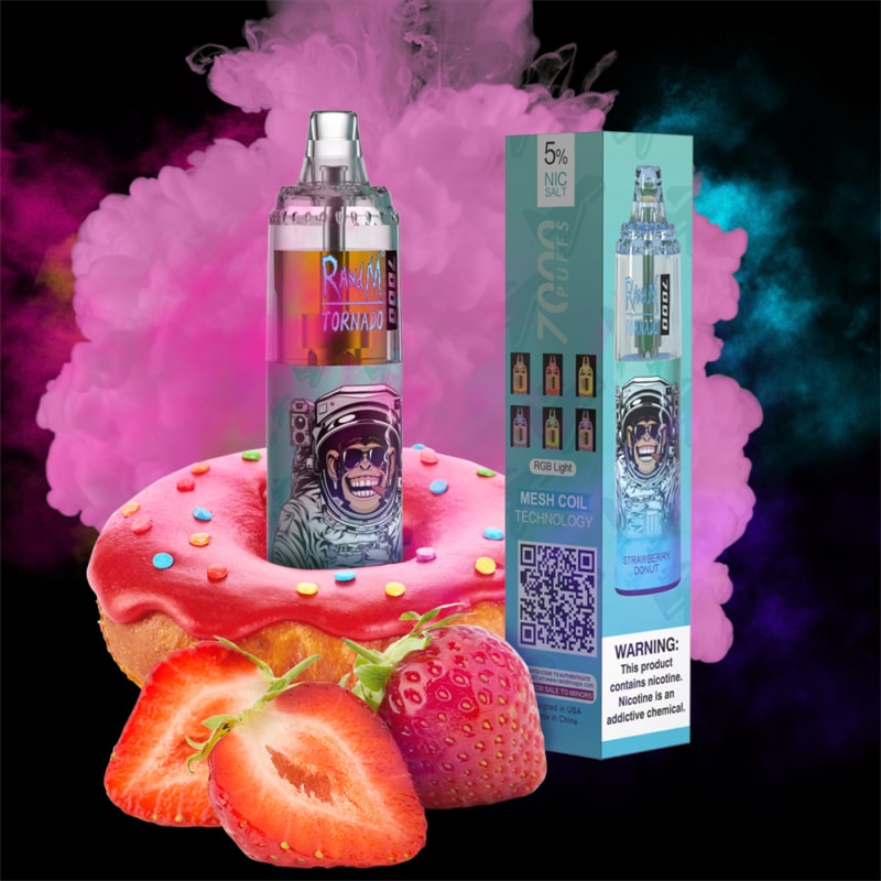 Blue Razz Cherry By RandM TORNADO Disposable Pod 7000 Puffs | Si Omar Vape Store | Best Online ...