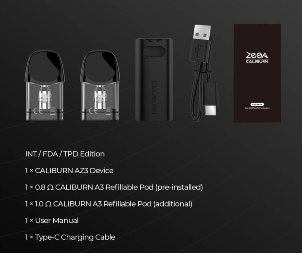 UWELL CALIBURN AZ3 17W Pod System | Si Omar Vape Store