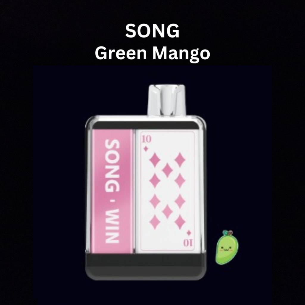 Green Mango By SONG Win Series 9000 Puffs Disposable Pod | Si Omar Vape ...