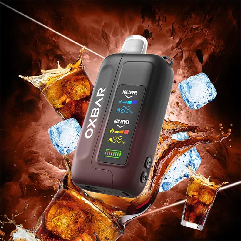 Cola Ice By OXBAR Ice-Nic Control 35000 Puffs Disposable Pod | Si Omar ...
