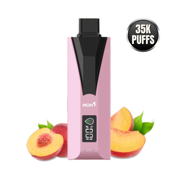 Peach By Bubble Mon 35K Puffs Disposable Pod | Si Omar Vape Store